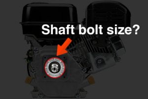Choose the right crankshaft bolt size for your Predator engine - PIT TALKS